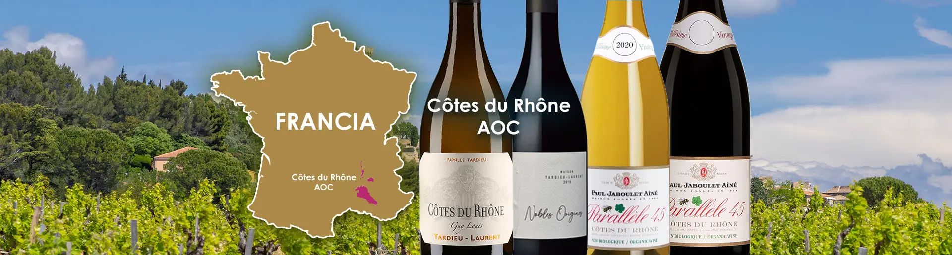 Côtes du Rhône AOC | La Boutique Du Vin